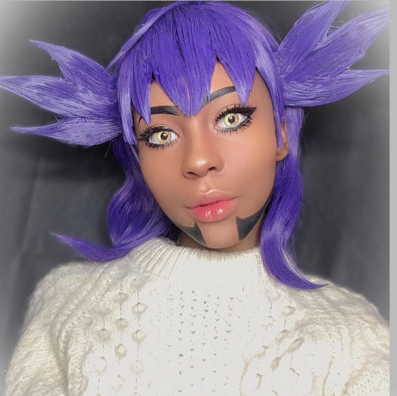 Coscon Anime Yellow Contacts – Bright Yellow Cosplay Lenses