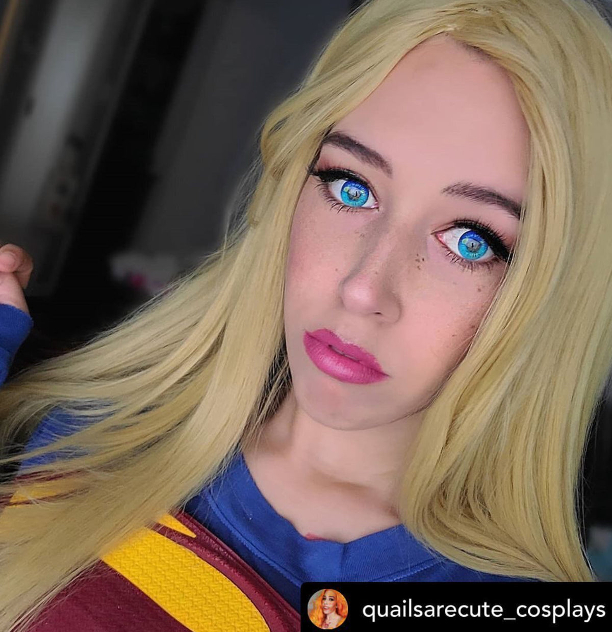 Coscon Anime Blue Contacts – Iconic Anime Eyes in Bright & Light Blue