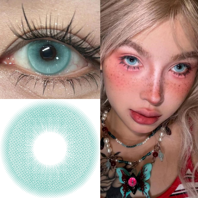 Jellybean Berry Blue Color Contact lens