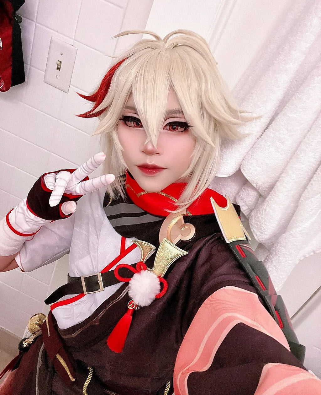 Vivid Brilliant Red Contacts – Bold Red Cosplay Eye Lenses