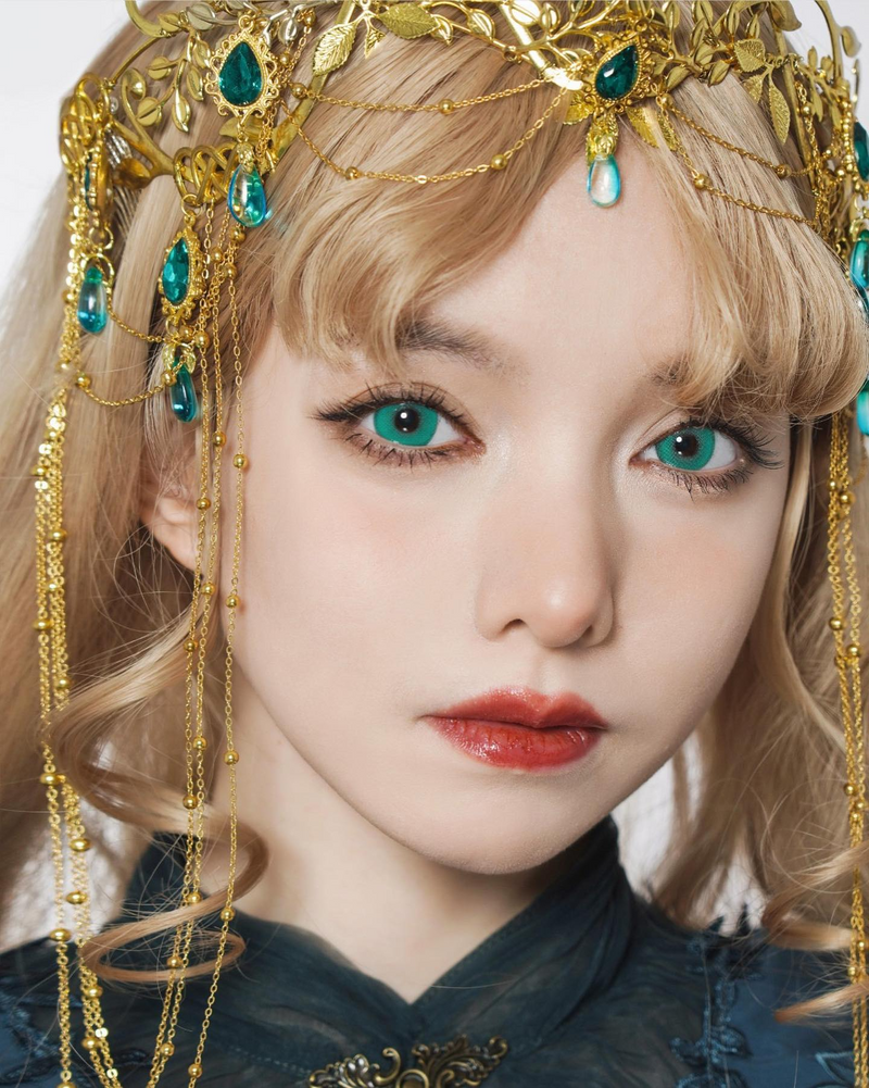 Doya Magical Daily Disposable Cosplay Contacts in Yellow, Emerald and Red