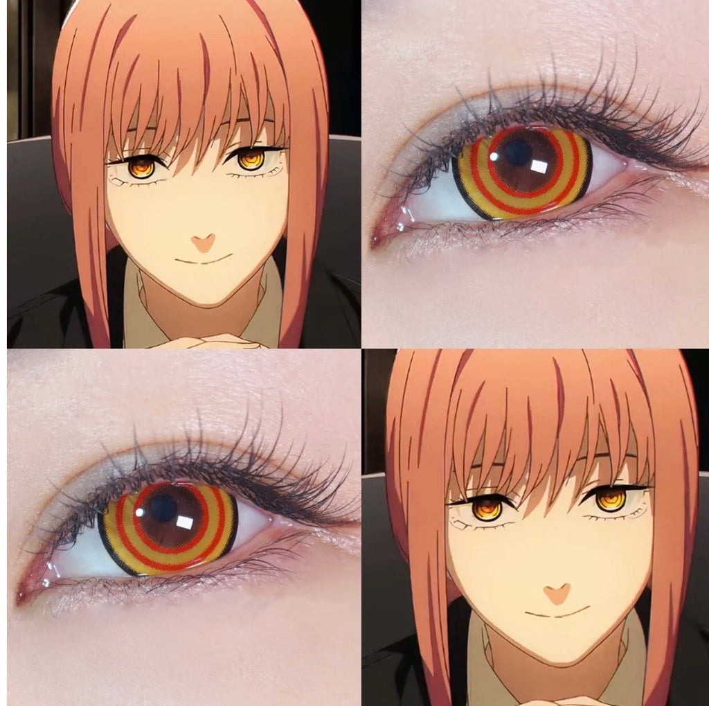Makima Chainsaw Man Cosplay Contact Lenses
